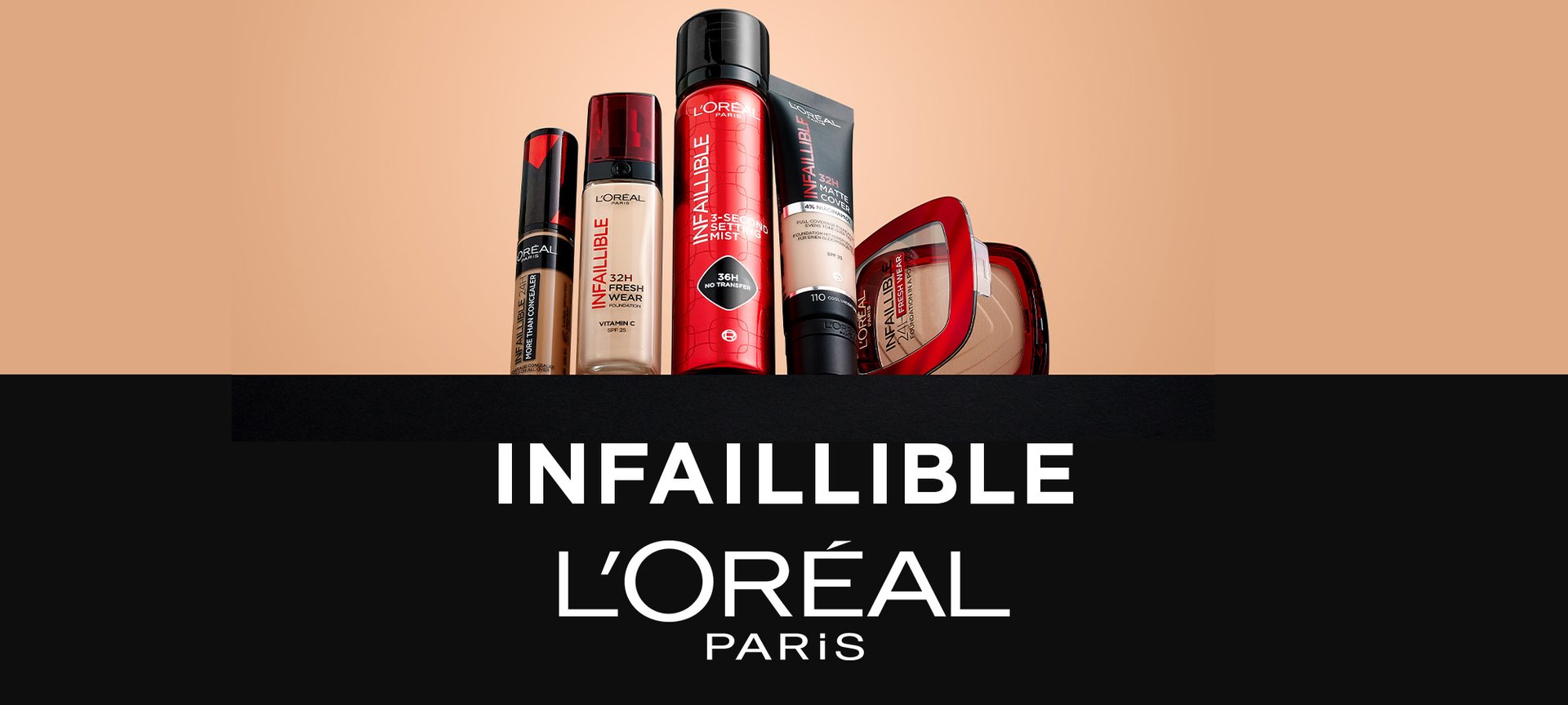 Infalliable Makeup » For et langvarigt makeup-look | L'Oréal Paris