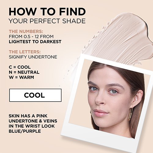 True Match Foundation Ansigts-makeup 3.C Rose Beige | L'Oréal Paris