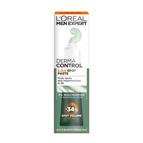 Men Expert Derma Control S.O.S Spot Paste Til Uren Hud | L'Oréal Paris