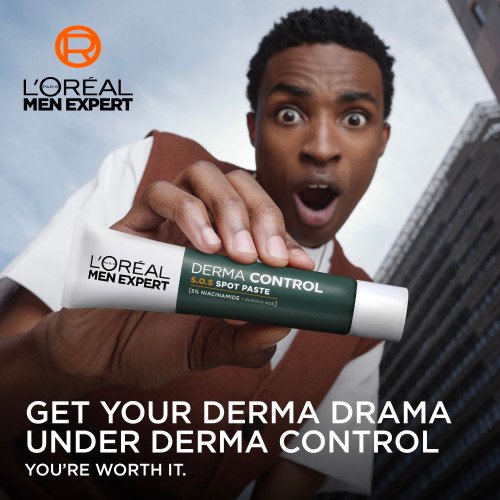 Men Expert Derma Control S.O.S Spot Paste Til Uren Hud | L'Oréal Paris