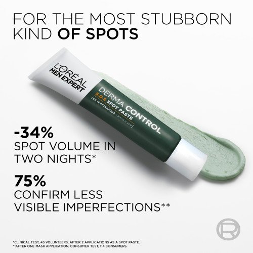 Men Expert Derma Control S.O.S Spot Paste Til Uren Hud | L'Oréal Paris